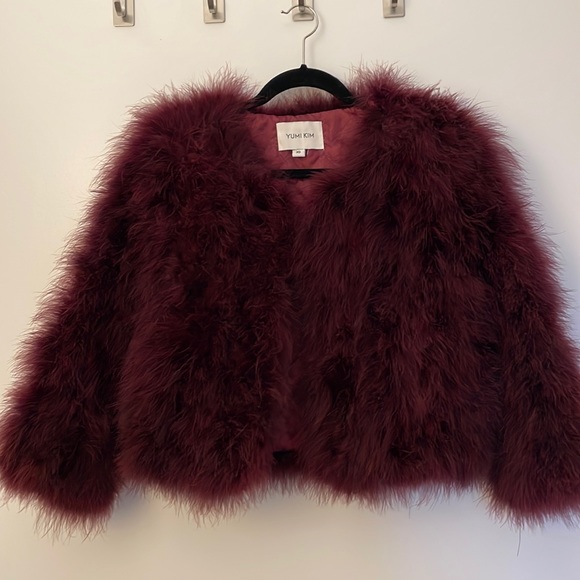 Yumi Kim | Jackets & Coats | Yumi Kim Away We Go Feather Jacket ...